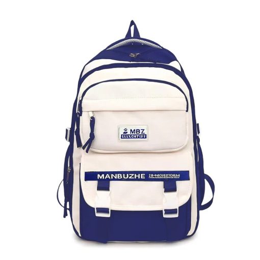 Academy Style Waterproof School Book Bag (Blue) S2 – Zagroo